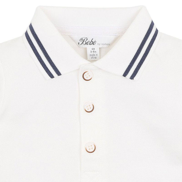 Bebe Oliver L/S Polo – little kisses