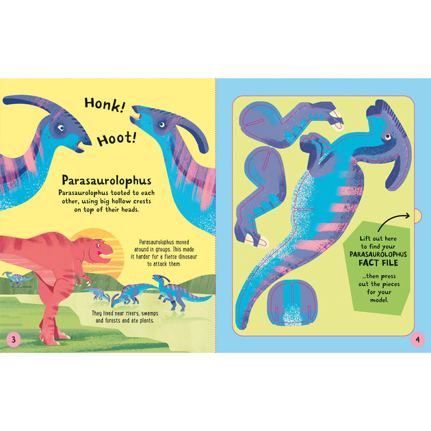 Slot-together Dinosaurs Book – little kisses