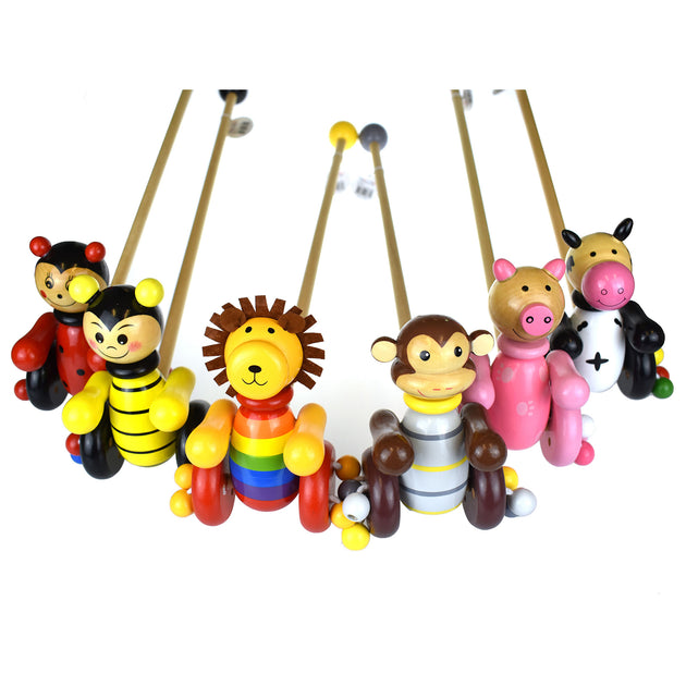 Kaper Kidz Push Along Wooden Animals – little kisses