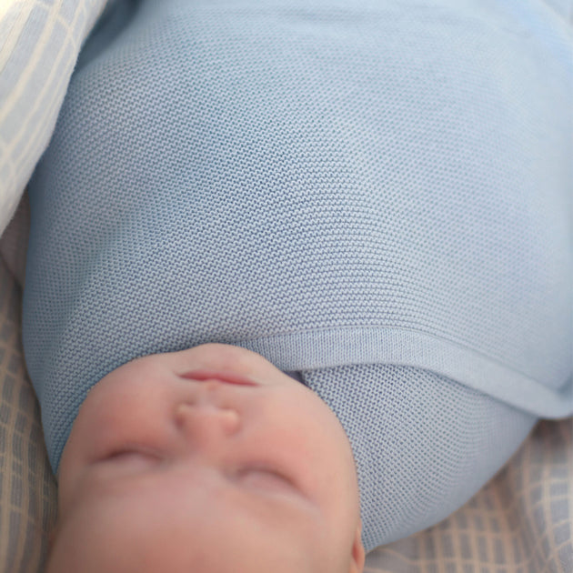 Branberry Tiny Garter Wrap - Blue – little kisses