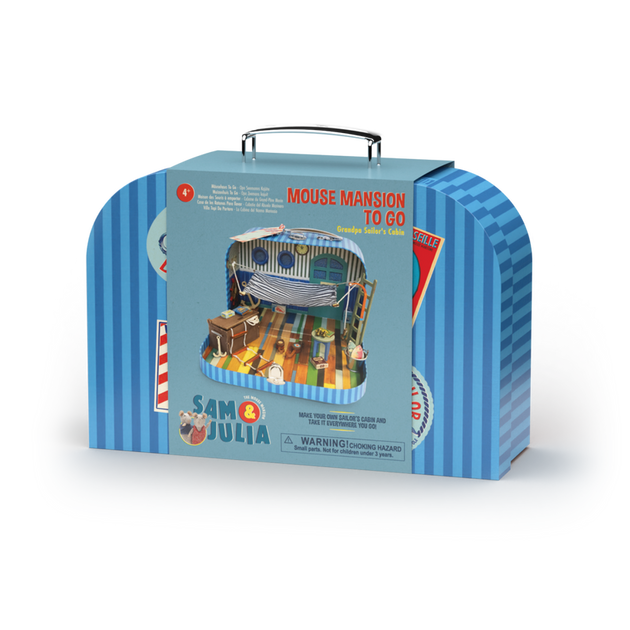 Sam & Julia Mouse Mansion To Go - Grandpa Sailor – little kisses