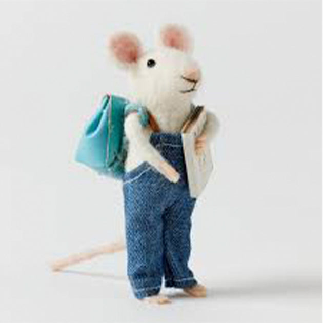 Jiggle & Giggle Harold Felt Mouse – little kisses