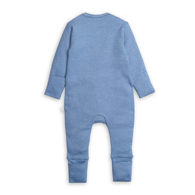 Tiny Twig Zipsuit - Faience Stripe – little kisses
