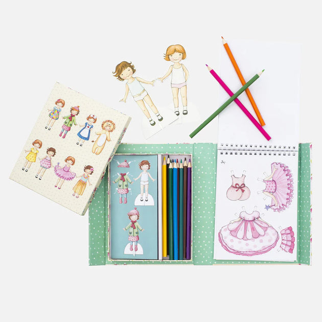 Tiger Tribe Paper Doll Kit Vintage – little kisses